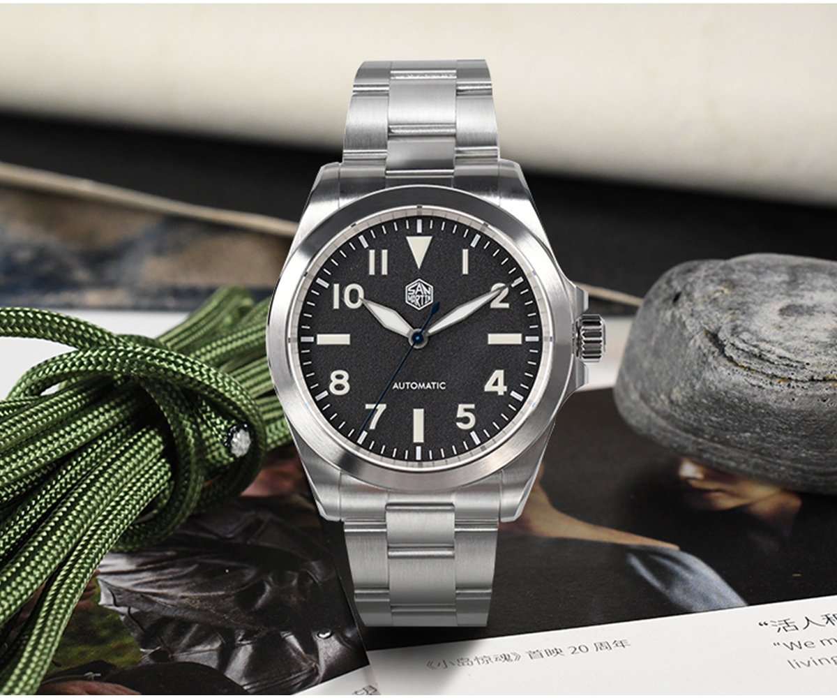 San Martin New 40mm Stainless Steel Men Sport Watch NH35 Automatic ...